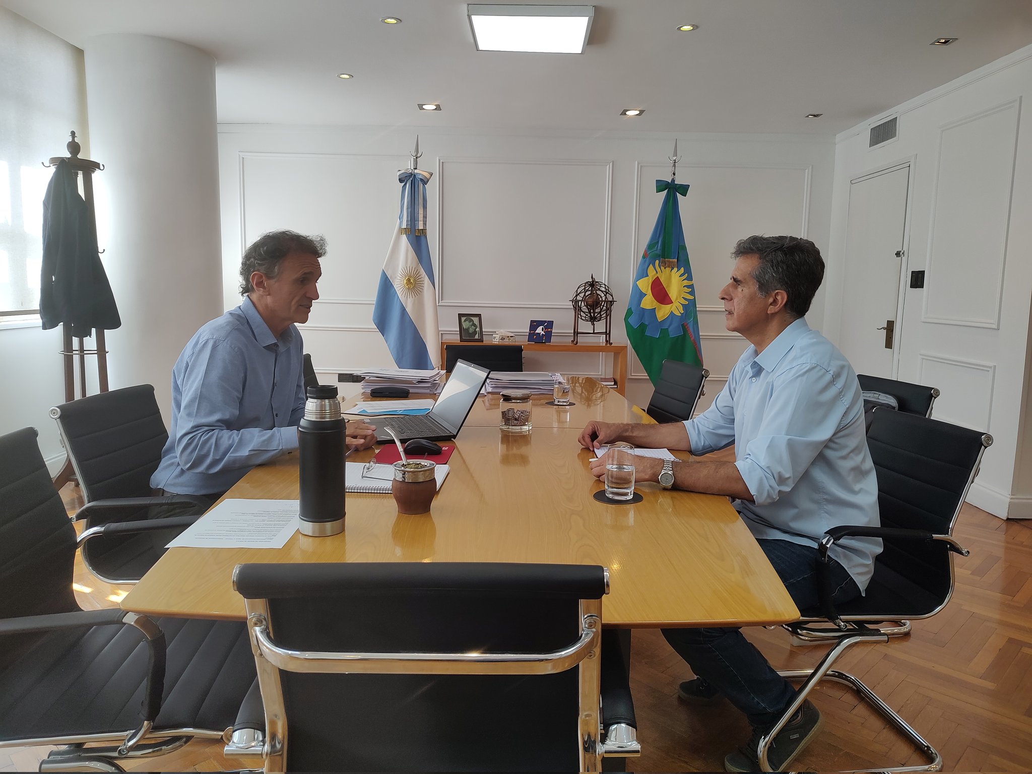 Compromiso de altas autoridades bonaerenses para responder a los ...